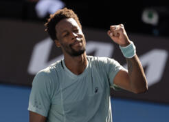 Shelton ousts French veteran Monfils at Australian Open